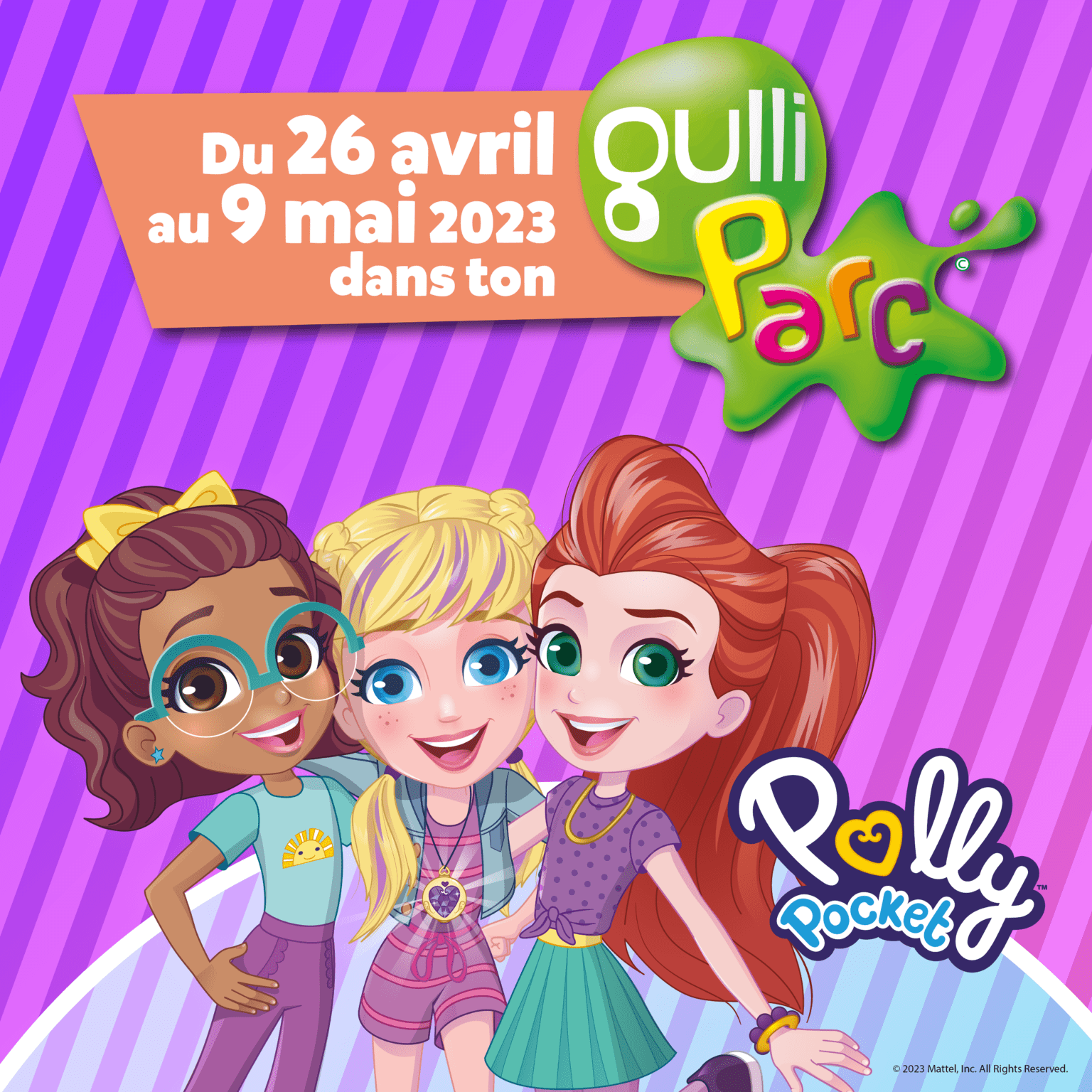 Les Polly Pocket débarquent dans nos Gulli Parc ! - Gulli Parc